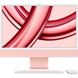 Apple iMac "iMac 24"" Computer Gr. Mac OS, 8 GB RAM 256 GB SSD, rosa (rosé) iMac