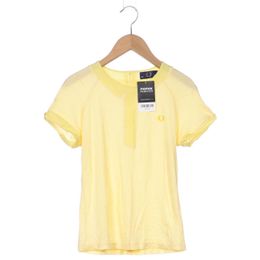 Fred Perry Damen T-Shirt, gelb, Gr. 38