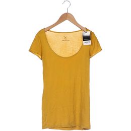 Drykorn Damen T-Shirt, gelb, Gr. 32