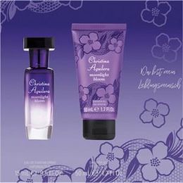Christina Aguilera Damendüfte Moonlight Bloom Geschenkset Eau de Parfum Spray 15 ml + Shower Gel 50 ml