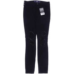 Hollister Damen Jeans, schwarz, Gr. 25