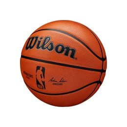 Wilson Basketball NBA AUTHENTIC SERIES OUTDOOR SZ7, braun
