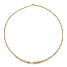 Collier Vivance "Scalar" Halsketten Gr. Gelbgold 585, gelb (gelbgold 585) Damen