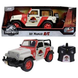Jada RC-Auto Jurassic Park RC Jeep Wrangler 1:16