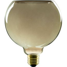Segula LED-Leuchtmittel LED Floating Globe 150 smokey grau, E27, Warmweiß, dimmbar, E27, Floating Globe 150 smokey grau, grau
