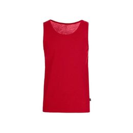 TRIGEMA Unterhemd TRIGEMA Trägershirt aus 100% Baumwolle (1-St), rot