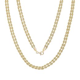 Collier Vivance "Collier" Halsketten Gr. Gelbgold 375, gelb (gelbgold 375) Damen Colliers