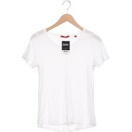 s.Oliver Selection Damen T-Shirt, weiß, Gr. 36