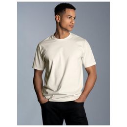 TRIGEMA T-Shirt TRIGEMA T-Shirt DELUXE Baumwolle (1-tlg), beige