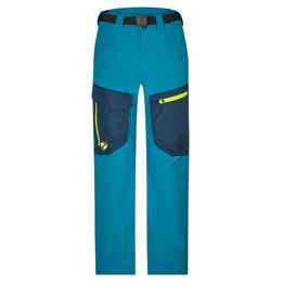 Skihose Ziener "AKANDO" Gr. 104, EURO-Größen, blau (sea) Kinder Hosen Schneehosen