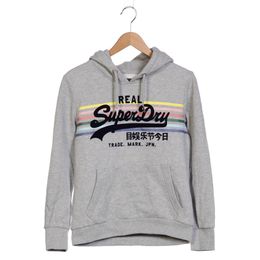 Superdry Damen Kapuzenpullover, grau, Gr. 38