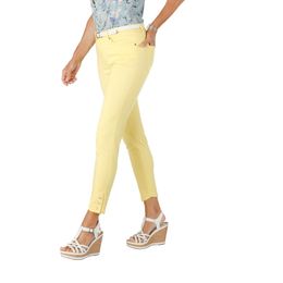 Bequeme Jeans Inspirationen Gr. 48, Normalgrößen, gelb (zitrone) Damen Jeans