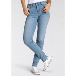 alife and kickin Alife & Kickin High-waist-Jeans Slim-Fit NolaAK NEUE KOLLEKTION, blau