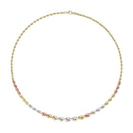 Collier Vivance "elegance" Halsketten Gr. Gelbgold 375, gelb (gelbgold 375) Damen