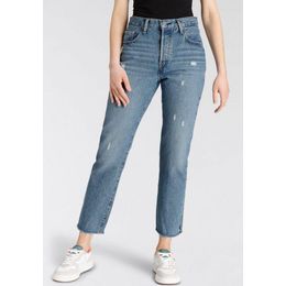 Levi's Levi's® Regular-fit-Jeans 501 CROP 501 Collection, blau