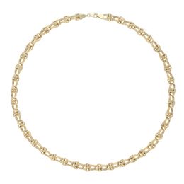 Goldkette Vivance "classic" Halsketten Gr. Gelbgold 375, gelb (gelbgold 375) Damen Goldketten