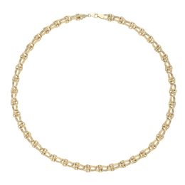 Goldkette Vivance "classic" Halsketten Gr. Gelbgold 375, gelb (gelbgold 375) Damen