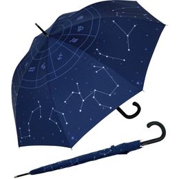 iX-brella Langregenschirm Motiv-Design Damen Automatik-Stockschirm bedruckt