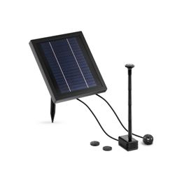 Uniprodo Solarpumpe Solar-Springbrunnen Sauerstoffpumpe Solarzelle Solar-Teichpumpe 250