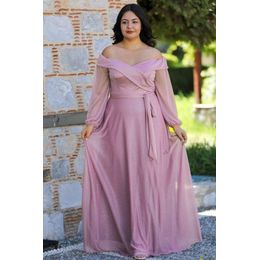 Modabout Abendkleid Langes Maxikleid Sommerkleid für große Größen