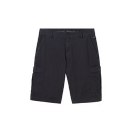 Tom Tailor Denim Herren Relaxed Cargoshorts, grau, Uni, Gr. XS