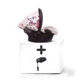 TPFLiving Babyschale Musse Light Rose Autositz