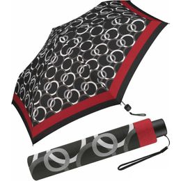 Pierre Cardin Taschenregenschirm schlanker Damen-Taschenschirm mit Handöffner
