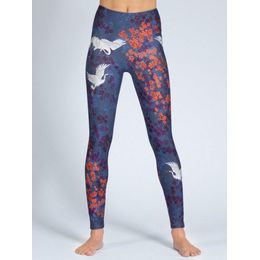 Magadi Leggings Happy Birds aus Komfort-Stretch mit Tasche