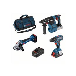 Bosch COMBO SET 18V GSR/GWS/GBH 4&8AH PC BAG