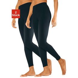 Vivance Thermoleggings schwarz Gr. 32/34 für Damen. Schmal