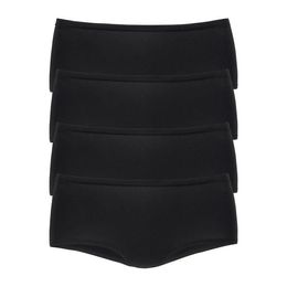 Lascana Panty schwarz Gr. 48/50 für Damen. Körpernah. Nachhaltig.