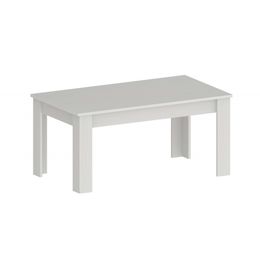 Esstisch Inosign "JESI" Tische Gr. B/H/T: 160 cm x 75 cm x 90 cm, Einlegeplatte, weiß (weiß, eiche gekalkt, weiß, gekalkt) Esstische rechteckig