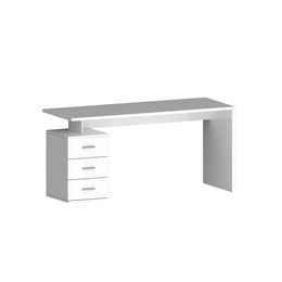 Schreibtisch Inosign "NEW SELINA" Tische Gr. B/H/T: 160 cm x 75 cm x 60 cm, weiß (weiß hochglanz) Schreibtische