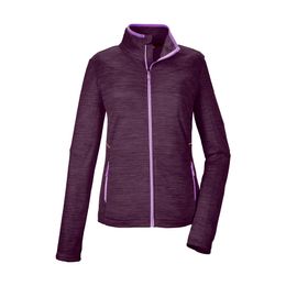 Strickjacke Killtec "KOS 17 WMN FLX JCKT" Gr. 36, lila (aubergine) Damen Strickjacken