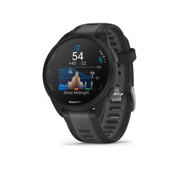 Smartwatch Garmin "Forerunner 165" Smartwatches schwarz (schwarz, schiefergrau) Fitness-Tracker