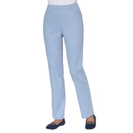 Schlupfjeans Classic Basics Gr. 245, E x trakurzgrößen, blau (bleu) Damen Jeans