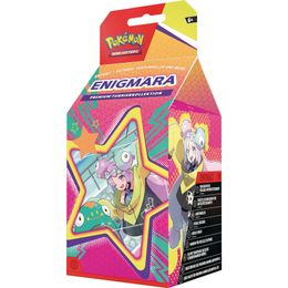 Pokemon Premium-Turnierkollektion Enigmara (1 holografische Vollbildkarte, 3 holografische Karten & 6 Boosterpacks)