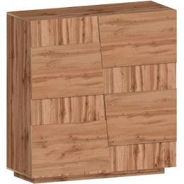 Highboard Inosign "Pongo" Sideboards Gr. B/H/T: 120 cm x 126 cm x 44,2 cm, braun (oak wotan) Highboards