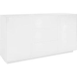 Sideboard Inosign "bloom" Sideboards Gr. B/H/T: 160 cm x 86 cm x 41,4 cm, 3, weiß (weißhg) Sideboards