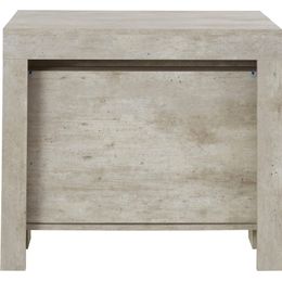 Esstisch Inosign "Praktika" Tische Gr. H/T: 77 cm x 51 cm, grau (beton matt) Inosign ausziehbar von 90-300 cm