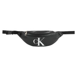 Bauchtasche Calvin Klein Jeans "MONOGRAM SOFT WAISTBAG38" Gr. B/H/T: 0 cm x 0 cm x 0 cm, schwarz (black) Damen Taschen Gürteltaschen