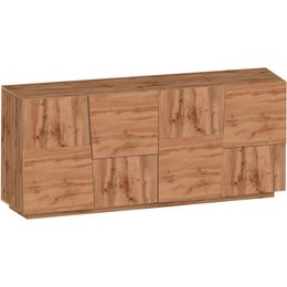 Sideboard Inosign "Pongo" Sideboards Gr. B/H/T: 200 cm x 86 cm x 44,2 cm, braun (oak wotan) Sideboards