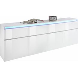 Sideboard Inosign "Magic" Sideboards Gr. B/H/T: 240 cm x 81 cm x 40 cm, weiß Sideboards