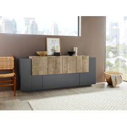 Sideboard Inosign "Coro" Sideboards Gr. B/H/T: 200 cm x 86 cm x 45 cm, braun (anthrazit matt, oak k356) Sideboards