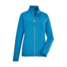 Strickjacke Killtec "KOS 102 WMN FLX JCKT" Gr. 38, blau (ocean) Damen Strickjacken