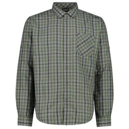 CMP - Longsleeve Shirt - Hemd Gr 46 grau/oliv