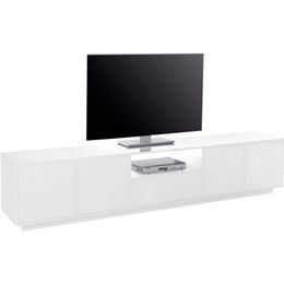 TV-Board Inosign "bloom" Sideboards Gr. B/H/T: 220 cm x 46 cm x 41,4 cm, 1, weiß (weißhg) TV-Lowboards