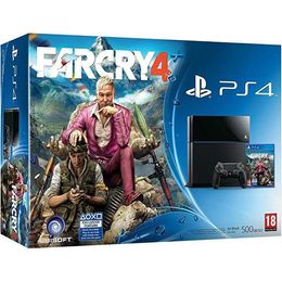 Sony PlayStation 4 500GB - Jet black + Far Cry 4