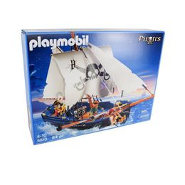 Playmobil® Spielbausteine Playmobil 5810 Pirates Segelboot mit funktionierender Kanone & Piraten