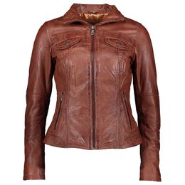 Caminari Lederjacke in Cognac - 40